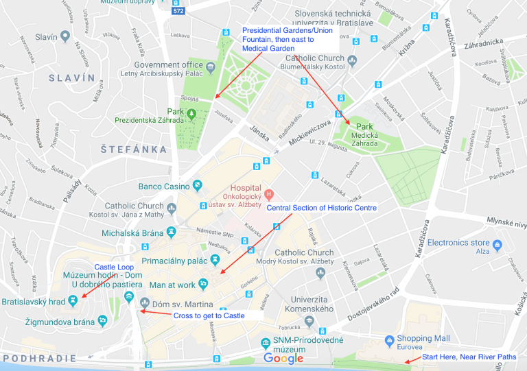 Bratislava 'Runseeing' Tour - Great Runs