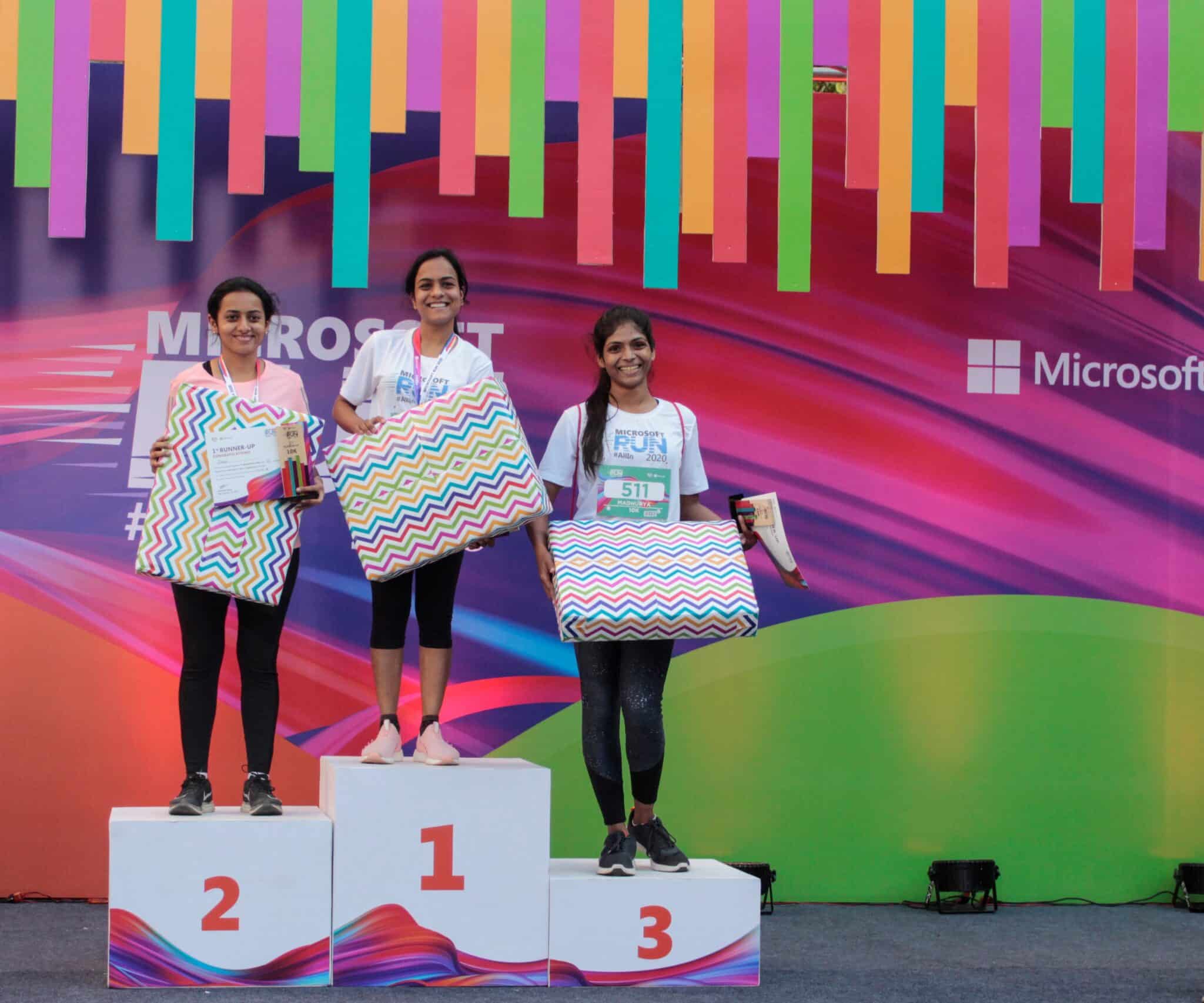 Microsoft Run 2020, Hyderabad, India - Great Runs