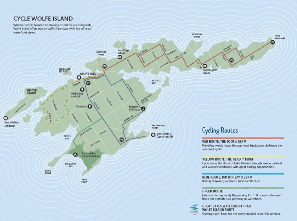 Best places to run on Wolfe Island